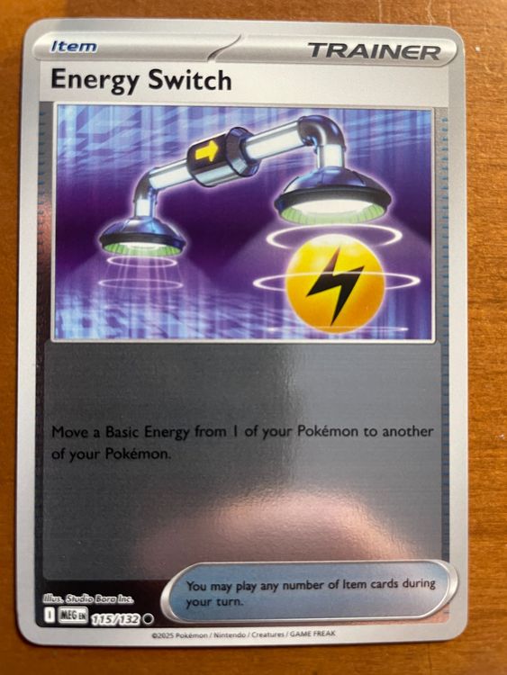 Pokemon Energy Switch Reverse (Versand gratis) (Neu (gemäss ...