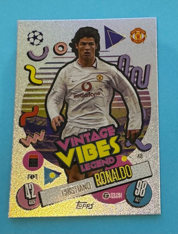 Topps Match Attax 2024/25 Legend - Cristiano Ronaldo Nr. 418 (Gebraucht ...