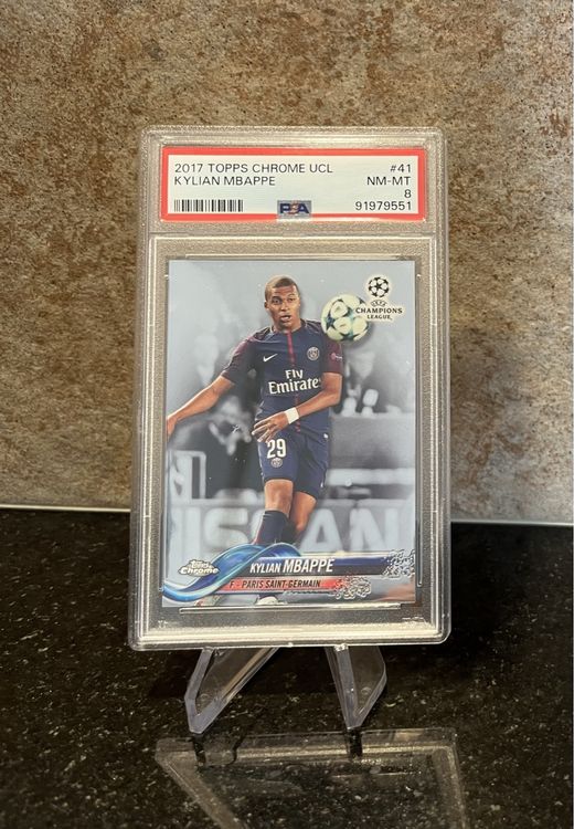 TOPPS UEFA Kylian Mbappe Rookie PSA (Gebraucht) in Moudon für CHF 79 ...
