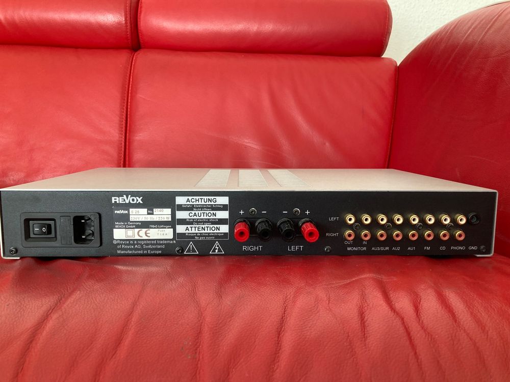 Revox S25 Verstärker Sehr guter Zustand! (Gebraucht) in Hergiswil für ...
