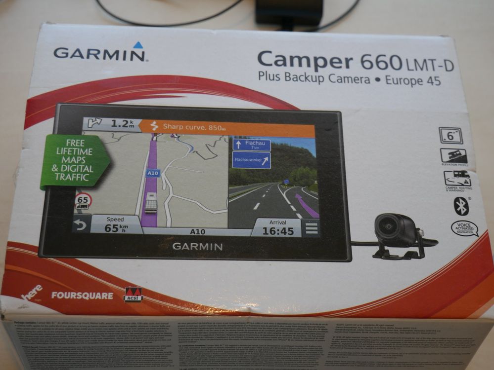 Garmin Camper 660 LMT-D Navi mit Rückfahrkamera (Neu (gemäss Beschreibung)) in Stein AG für CHF ...