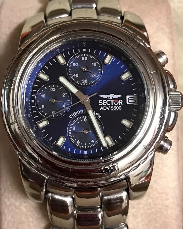SECTOR Chronograph Herrenuhr ( Quartz / 40 mm ) (Gebraucht) in ...