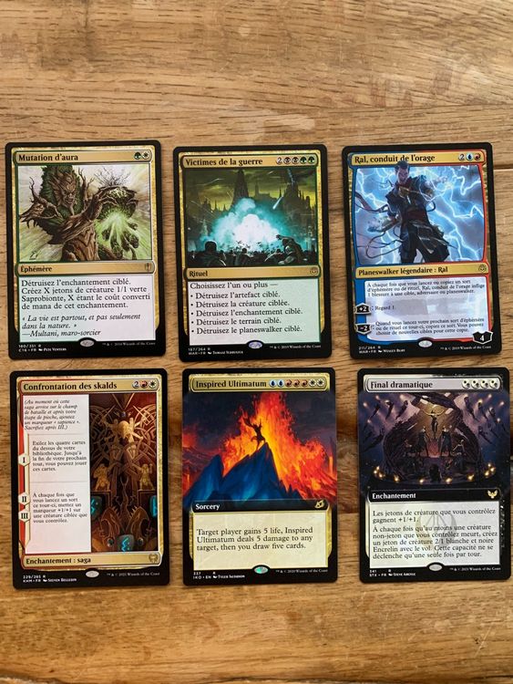 Magic the Gathering - cartes Multicolores (18 pièces) | Kaufen auf Ricardo