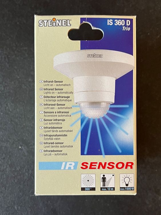 Steinel IR Sensor Bewegungsmelder IS 360 D Trio (Gebraucht) in ...