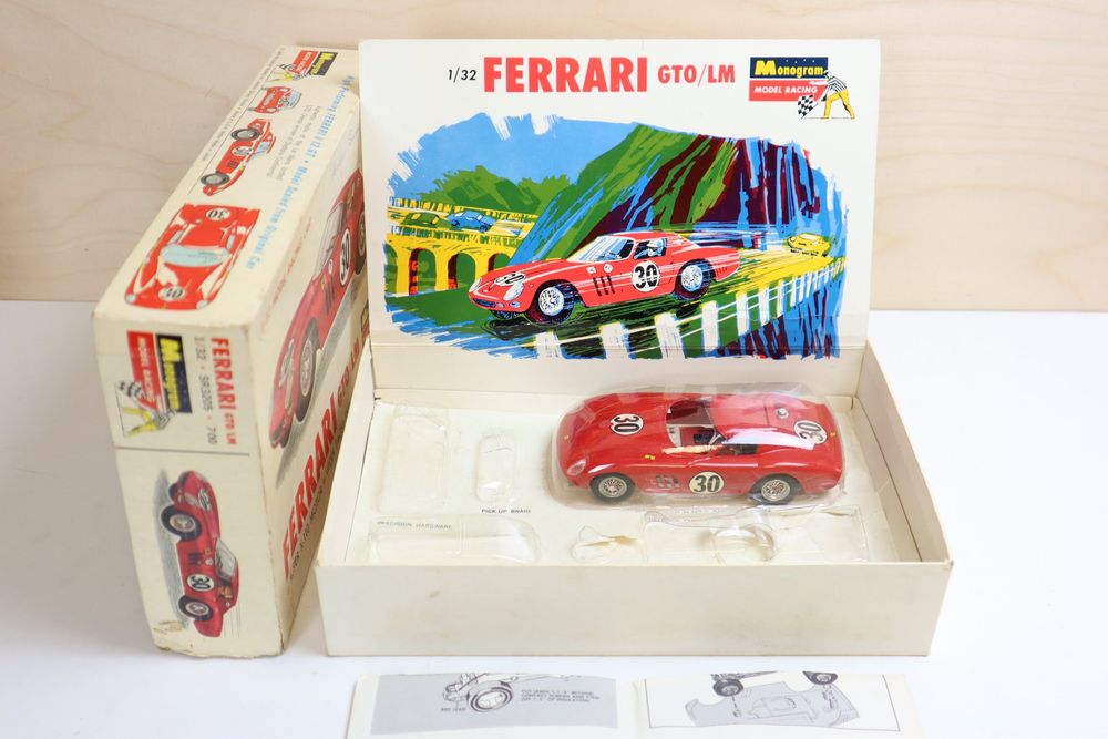 Monogram Slot Car - Ferrari GTO/LM 1:32 - SR3205 - Rarität | Kaufen auf ...
