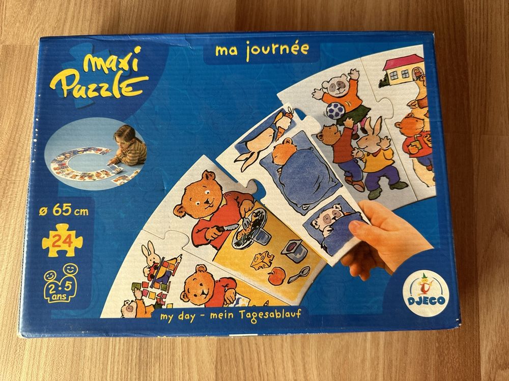 Maxi Puzzle My Day - Mein Tagesablauf - ma journée | Kaufen auf Ricardo