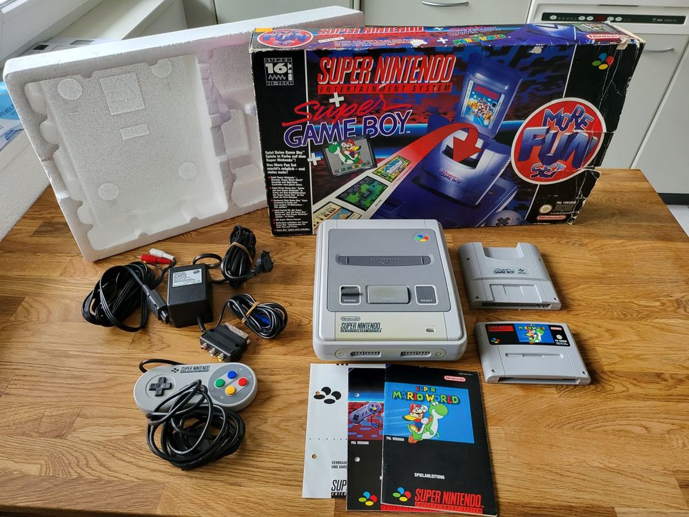 Super Nintendo More Fun Set/OVP (Gebraucht) in Sursee für CHF 189 – mit ...