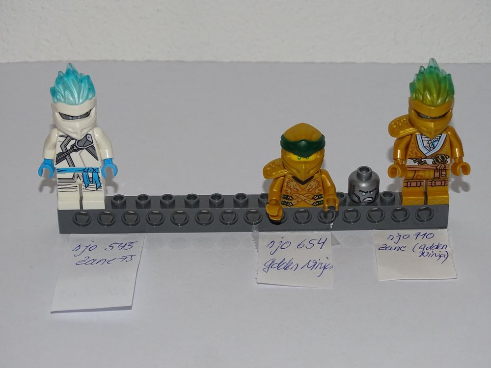 Lego Ninjago Zane FS, Zane (Golden Ninja) und Lloyd Gold. N. (Gebraucht ...