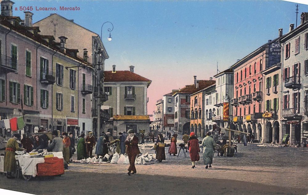 AK Locarno Mercato | Kaufen auf Ricardo