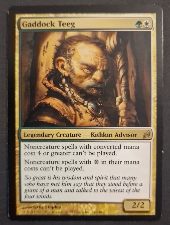 Gaddock Teeg, Magic the Gathering | Kaufen auf Ricardo