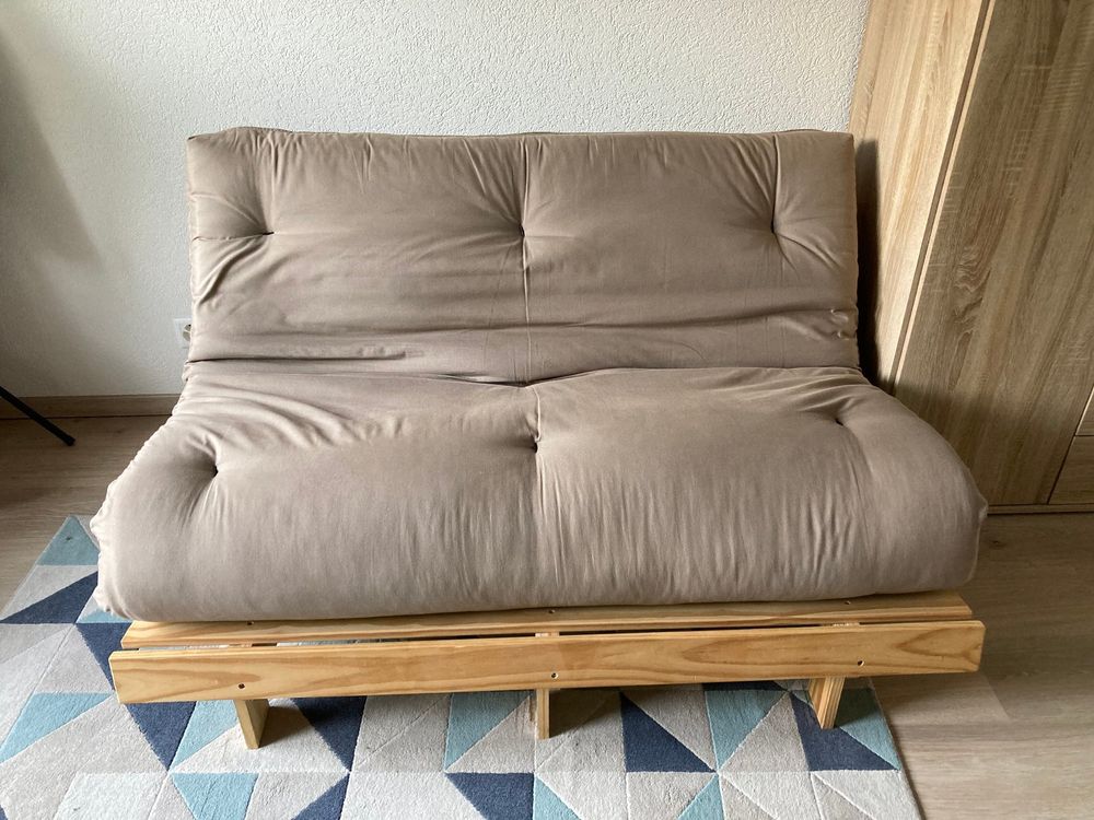Canapé-lit Futon 140x190 | Kaufen auf Ricardo