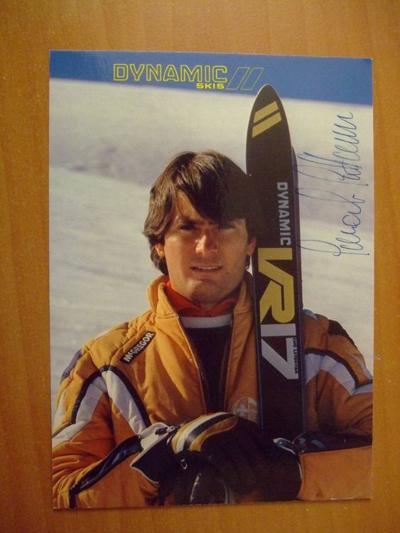 CONRADIN CATHOMEN (CH) SKISTAR AUTOGRAMMKARTE (Gebraucht) in Schachen b ...