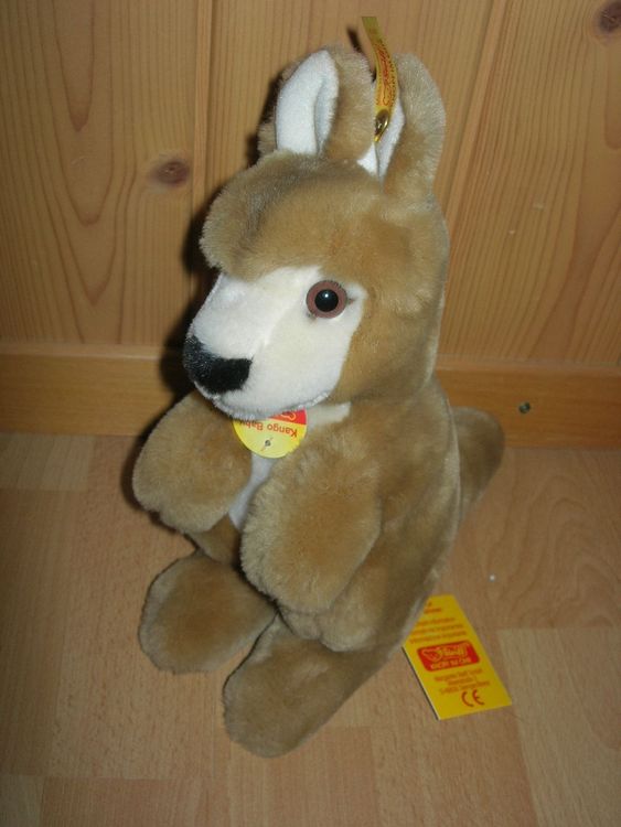 Steiff Känguruh Kango Baby 22 cm (Neu (gemäss Beschreibung)) in ...