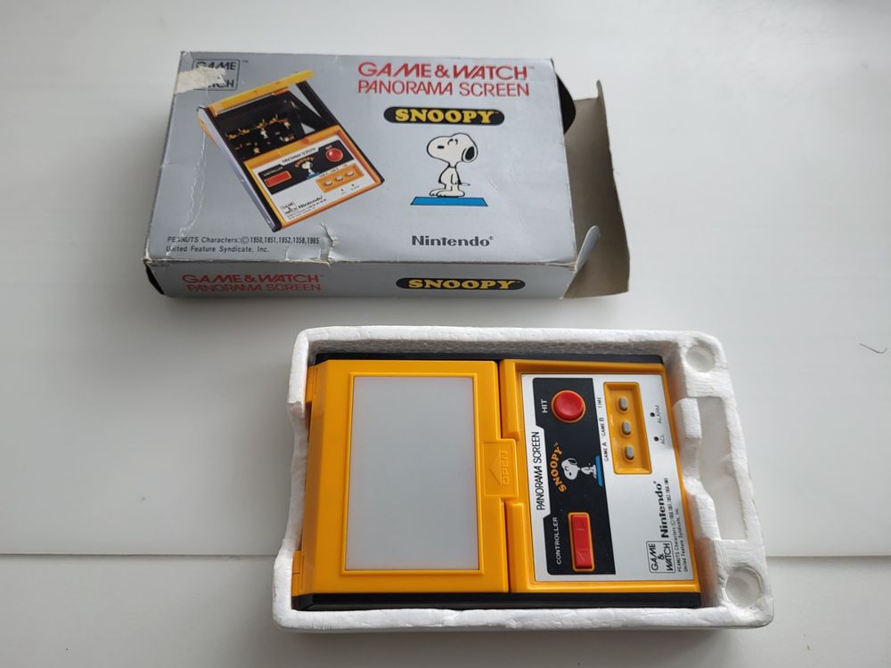 Nintendo Game & Watch OVP Snoopy SM-91 | Kaufen auf Ricardo