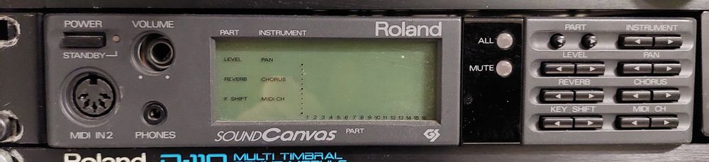 Roland SC-55 Sound Canvas GS MIDI Sound Module | Kaufen auf Ricardo