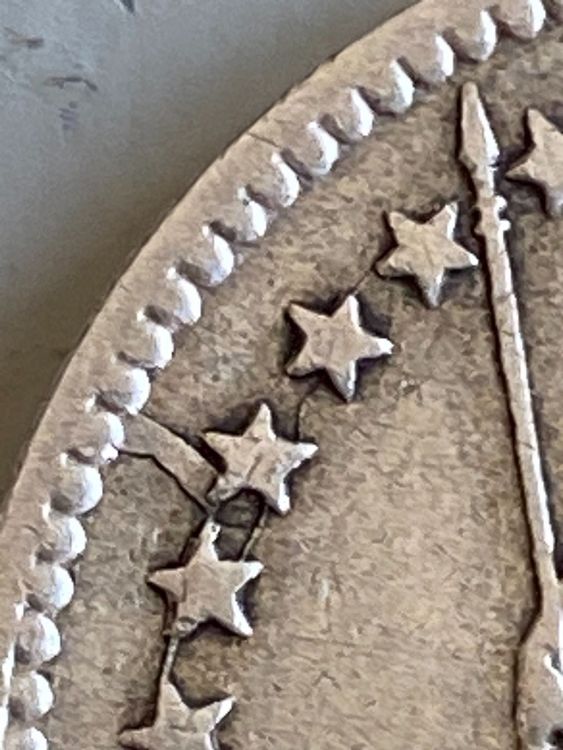 Abart / Fehlprägung 2 Franken m doppeltem Stempelriss | Kaufen auf Ricardo