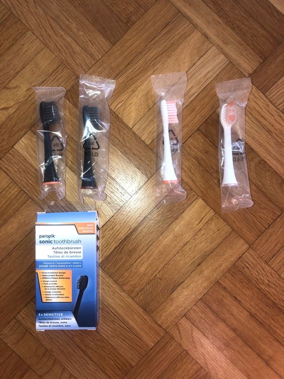 Paropik sonic Bürsten x 4 (Neu und originalverpackt) in Zug für CHF 13 ...
