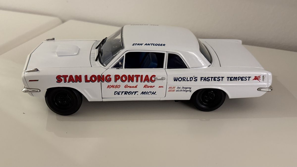 Pontiac Tempest 1963 Stan Long, Auto World, 1:18, Rarität (Neu (gemäss ...