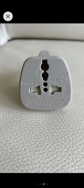 Reisestecker Adapter für Afrika Südafrika Namibia TYP M | Kaufen auf ...