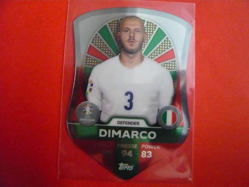 topps MATCH ATTAX EURO 2024 SC4 DIMARCO CHROME SHIELD | Kaufen auf Ricardo