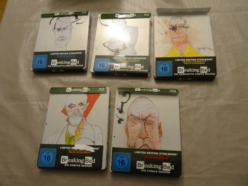Breaking Bad Steelbook Limited Edition, Staffel 2-6 (Gebraucht) in ...