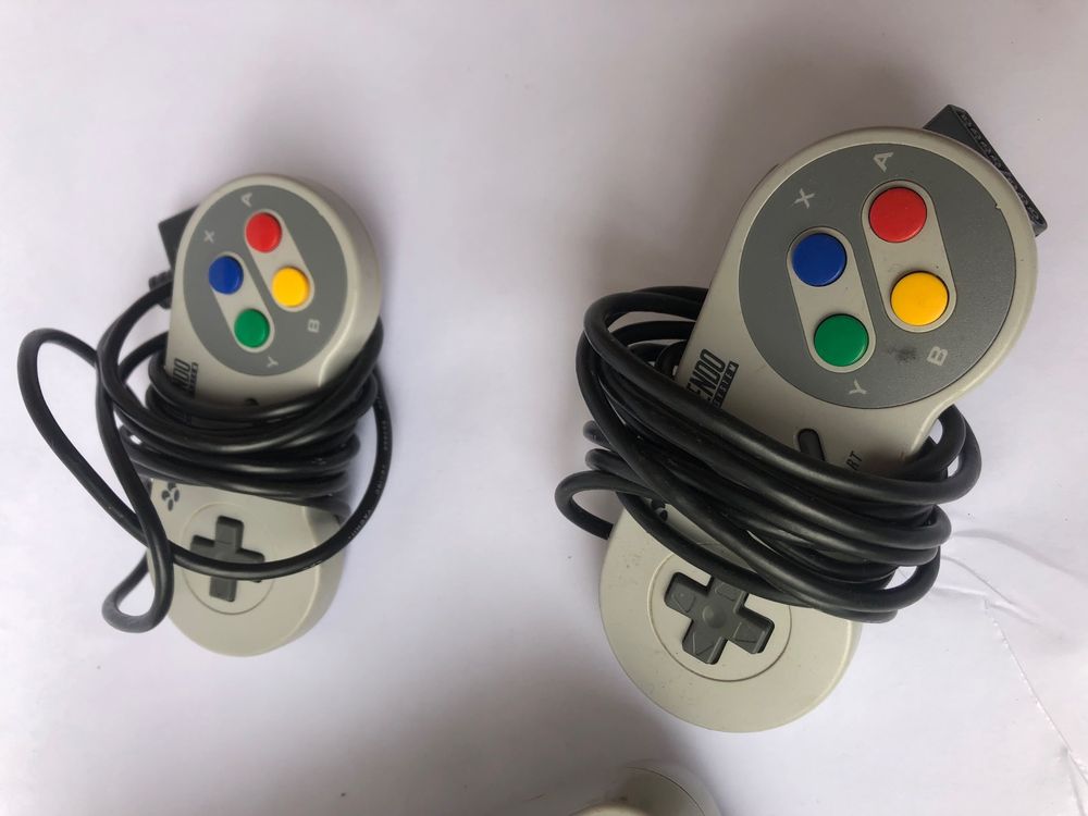 original Super Nintendo SNES Konsole & Games # tiefe Nummer (Gebraucht ...