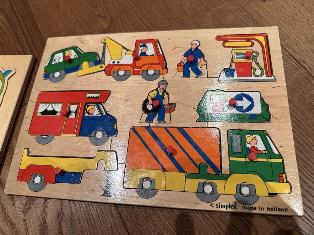 Simplex Baby holz Puzzle (Gebraucht) in Aesch BL für CHF 10 – mit ...