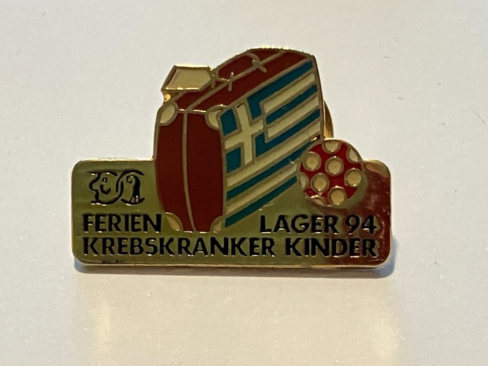 1 Pin Ferien Lager 94 Krebskranker Kinder (Gebraucht) in Basel für CHF ...
