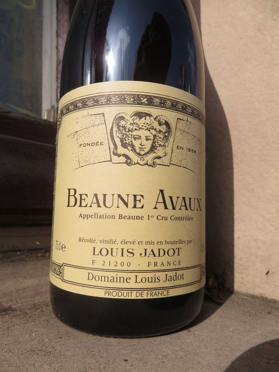 1 Flasche Rotwein Beaune Avaux Louis Jadot1er Cru, 2005 (Neu (gemäss ...