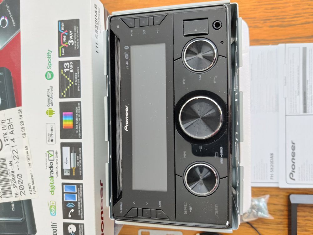 Autoradio - Pioneer FH-S820DAB | Kaufen auf Ricardo
