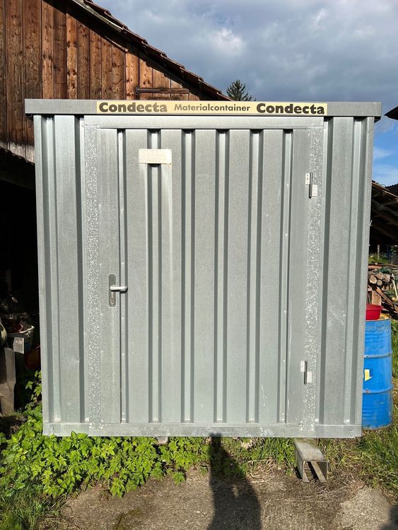 Materialcontainer 220x300 Condecta (Gebraucht) in Egg b. Zürich für CHF 1450 – nur Abholung auf ...