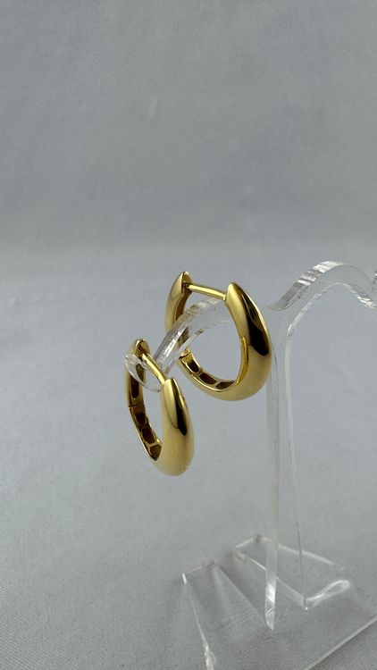 Ohrringe / Creolen in 750 Gold / 18 Karat LETZTE MÖGLICHKEIT (Neu (gemäss Beschreibung)) in ...