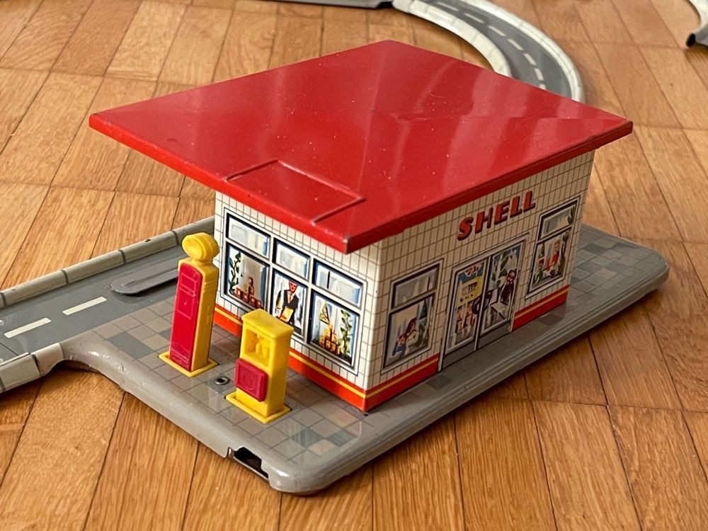 Schöne Auto-Blechbahn „Made in West Germany“ der 50er Jahre (Gebraucht ...