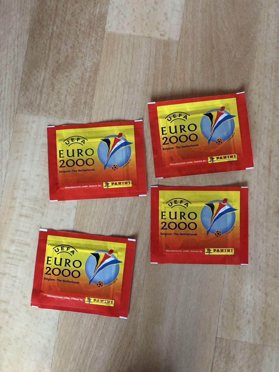 Panini Euro 2000 Tüten (Green Back) (Neu und originalverpackt) in ...