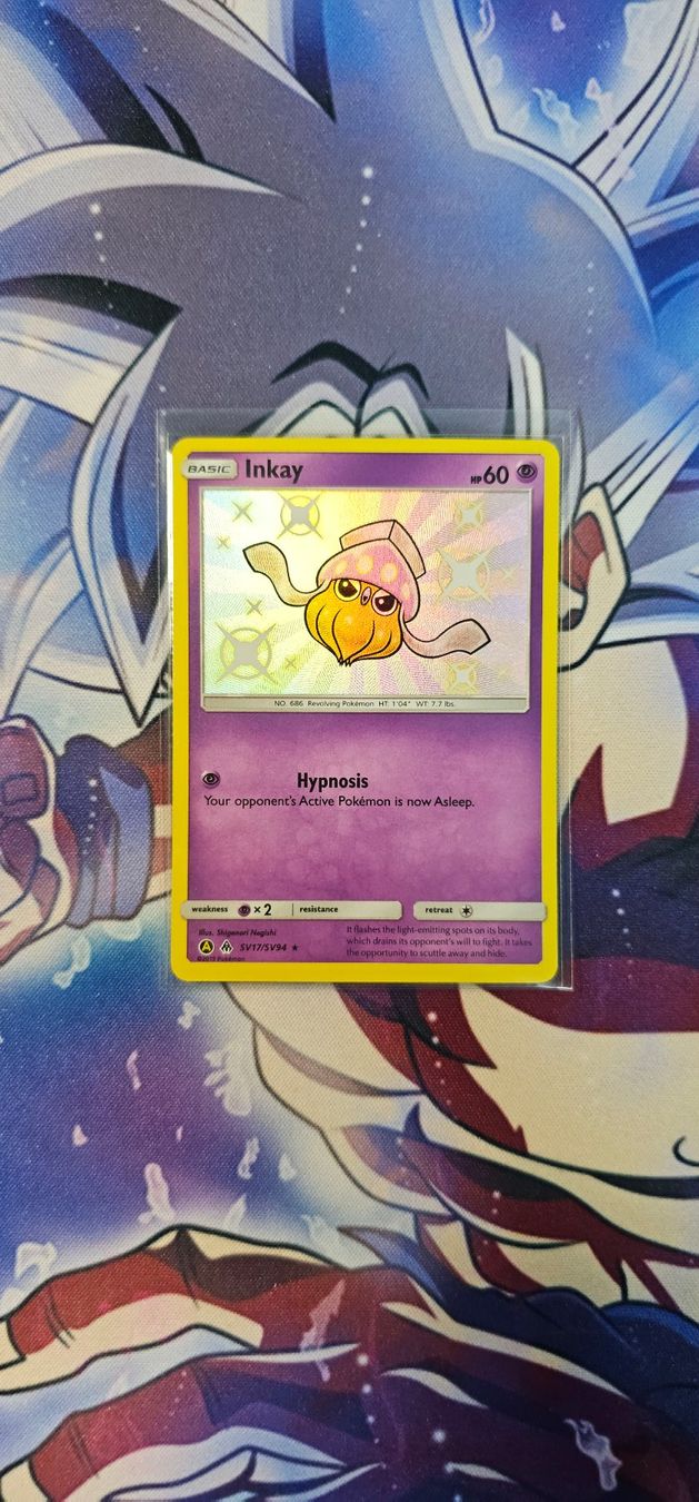 🇬🇧 Pokémon Hidden Fates - Inkay SV17/SV94 (Neu (gemäss Beschreibung ...