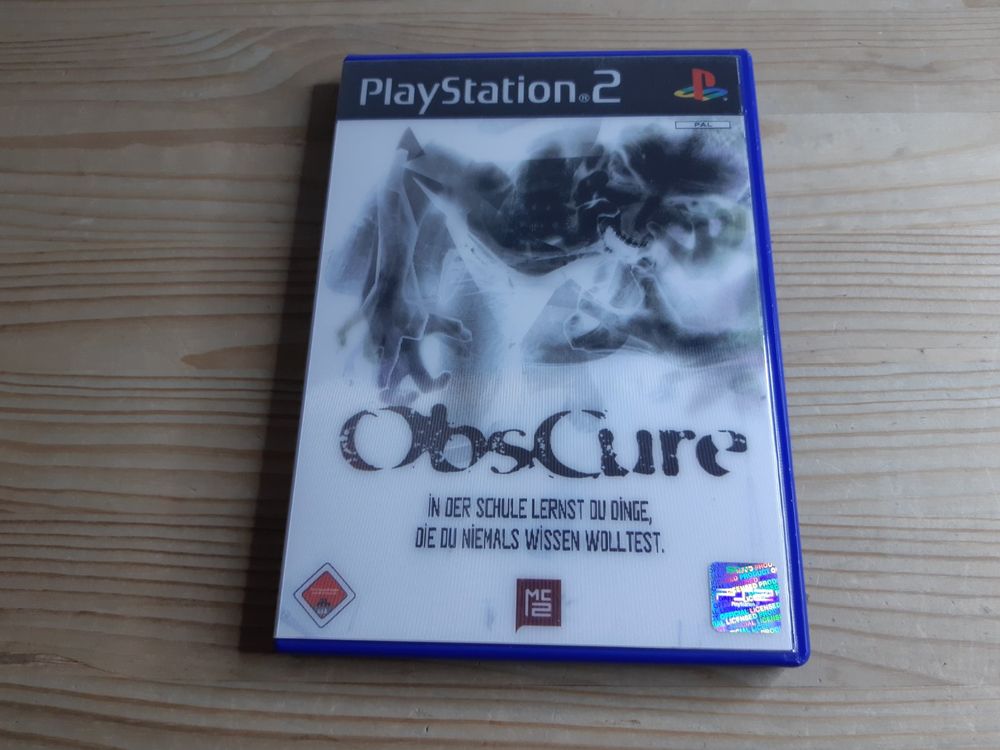 Obscure - Special Edition Hologramm Cover - PS2 (Gebraucht) in ...