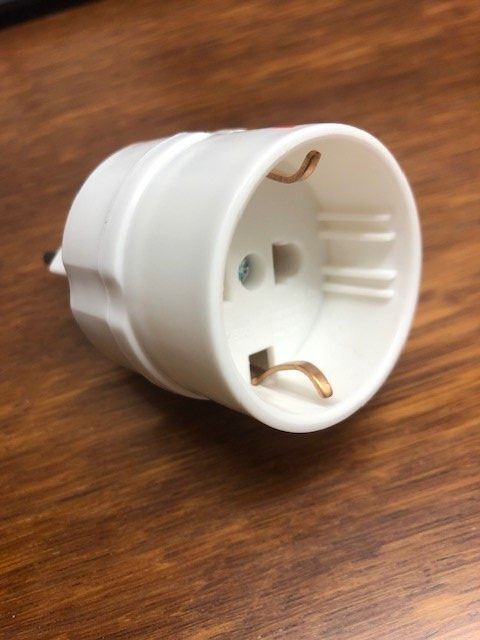 Uebergangsstecker von Schweizer Steckdose Typ 12/13 auf Euro (Neu ...