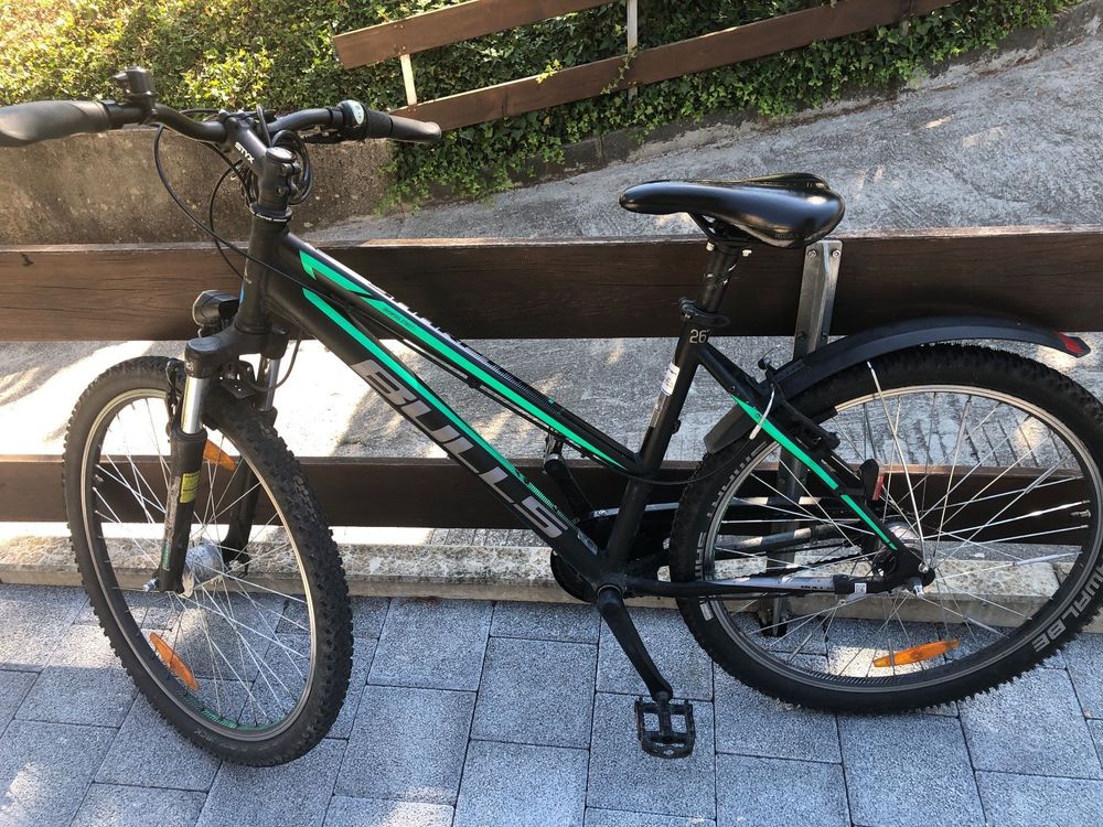 Bulls Velo 26 Bike schwarz-grün | Kaufen auf Ricardo