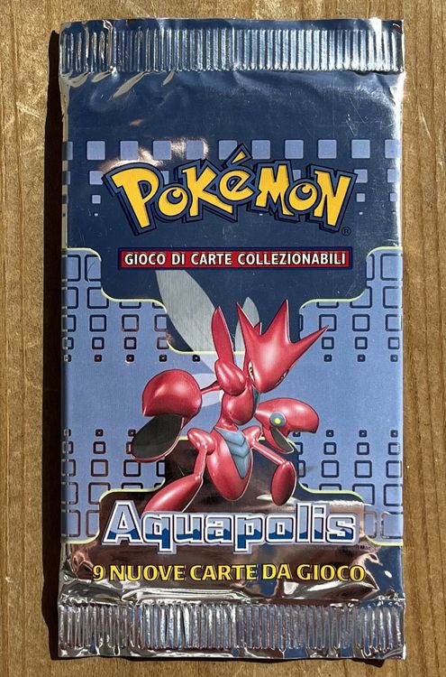 Leeres Pokémon Aquapolis Booster (Gebraucht) in Dornach für CHF 7 – mit ...