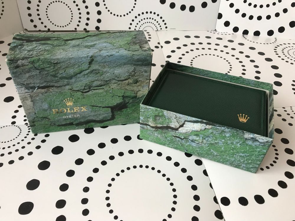 ROLEX ORIGINAL - VINTAGE WATCH BOX ECRIN SCHACHTEL - RARE ! (D'occasion ...