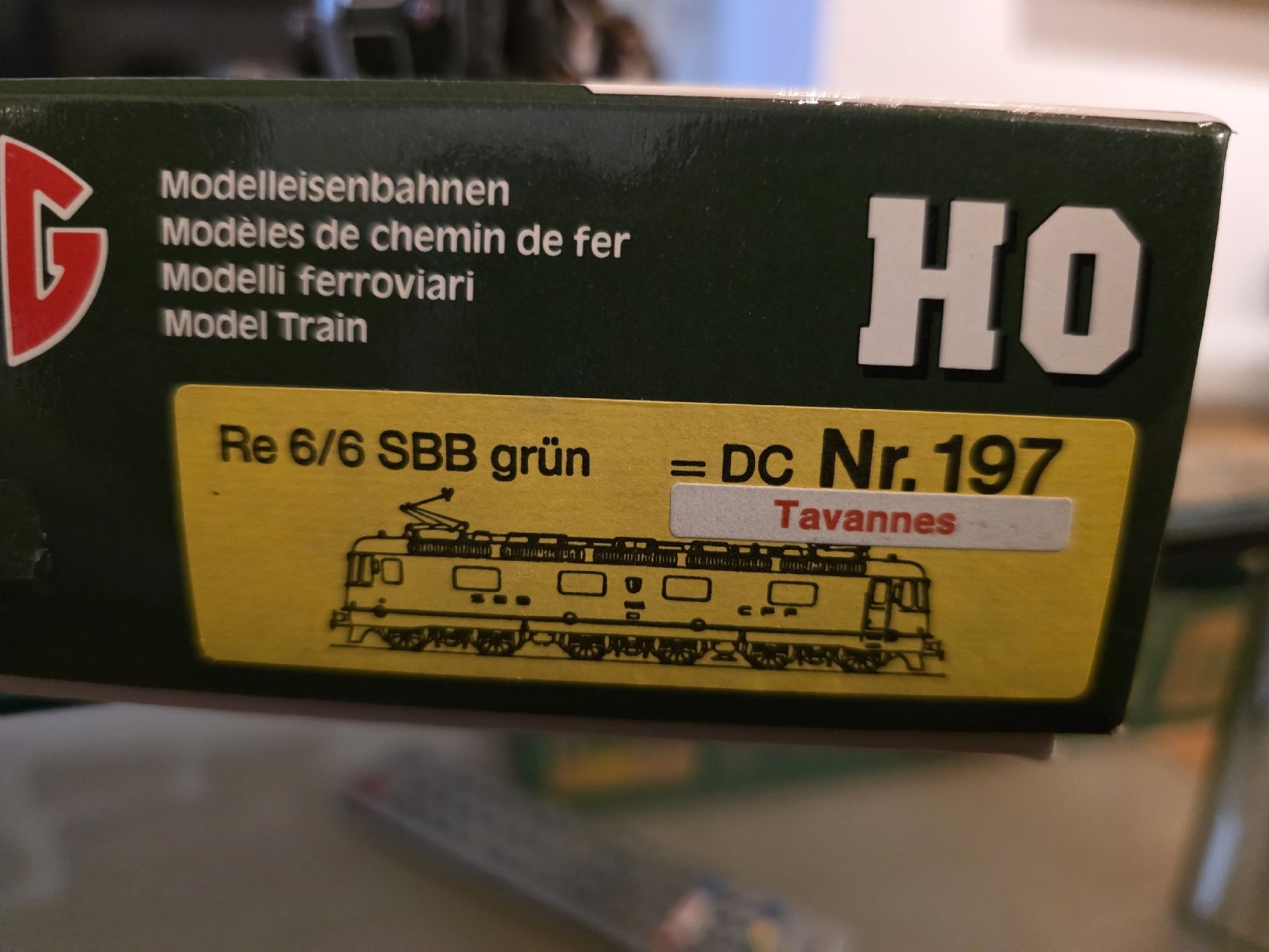 H0 HAG SBB Re 6/6 "Tavannes" H0 - Top Zustand! (Neu (gemäss ...