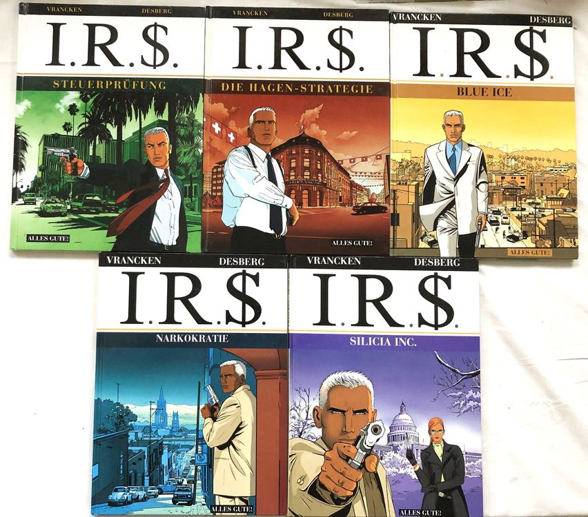 I.R.$ - Comics - Bände 1/2/3/4/5 - Vrancken/Desberg (Gebraucht) in ...