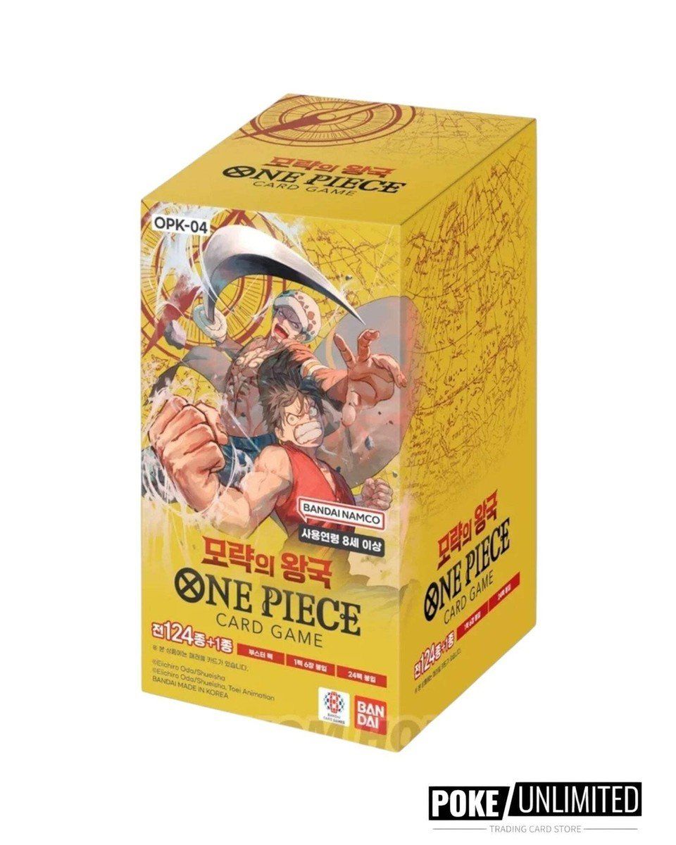 One Piece Booster Box Kingdoms of Intrigue Display OP-04 OVP (Neu und ...
