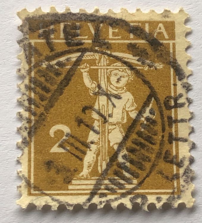 Tellknabe mit Vollstempel (Gebraucht) in Aarau für CHF 0.5 – mit Lieferung auf Ricardo kaufen