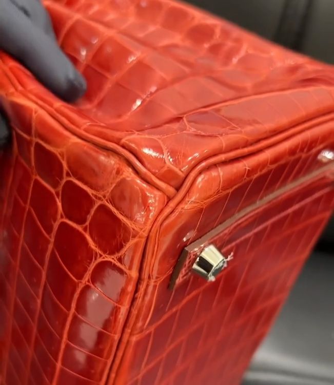 Hermes B30 Sanguine Crocodile Nilo Shiny Phw X | Kaufen auf Ricardo