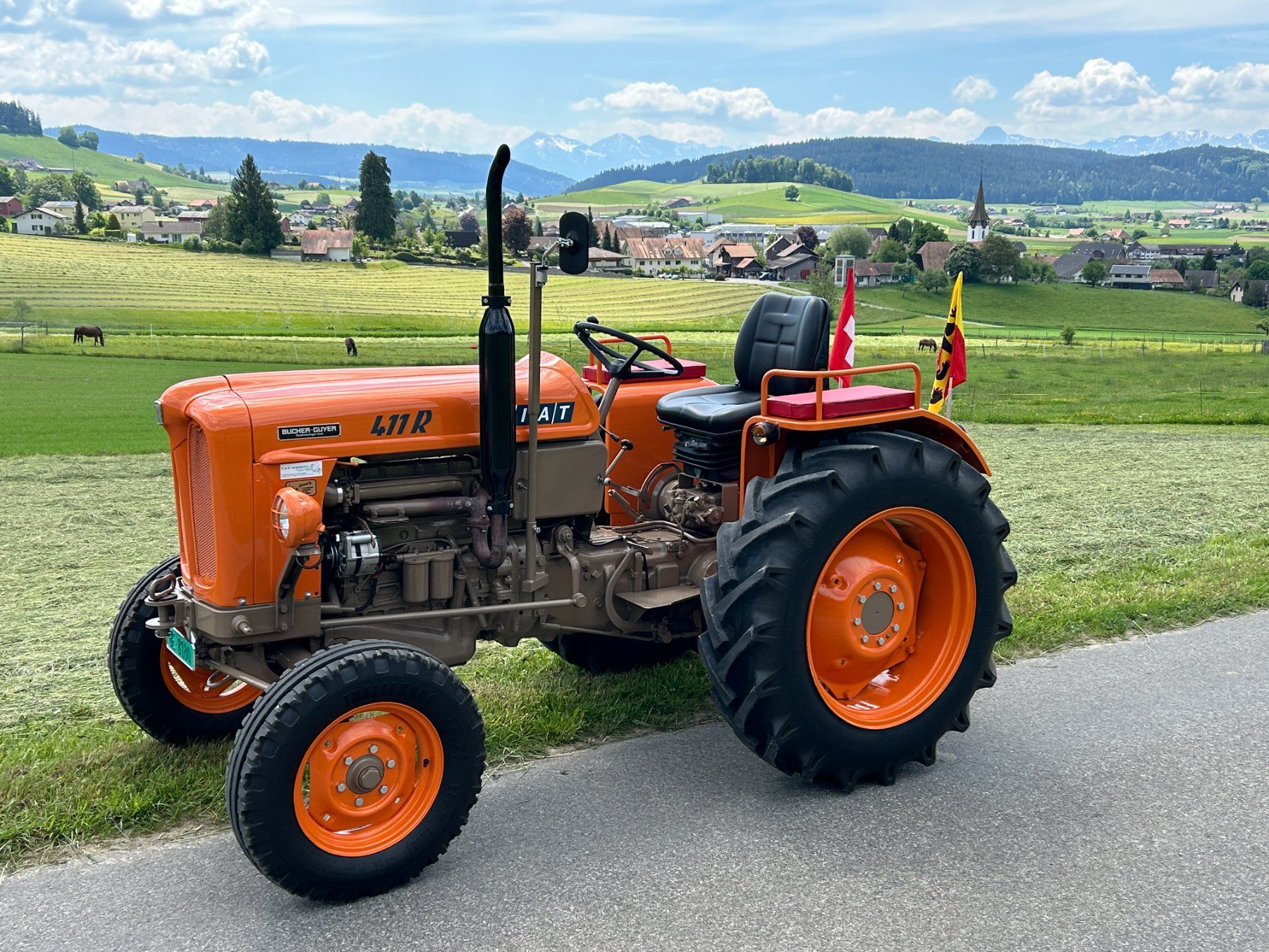 Oldtimer Traktor Fiat 411 R (Gebraucht) in Walkringen für CHF 12000 ...