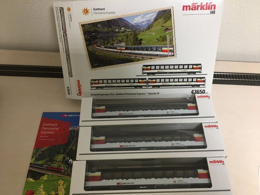 Märklin Gotthard Panorama Express (Neu (gemäss Beschreibung)) in Volketswil für CHF 150 – mit ...