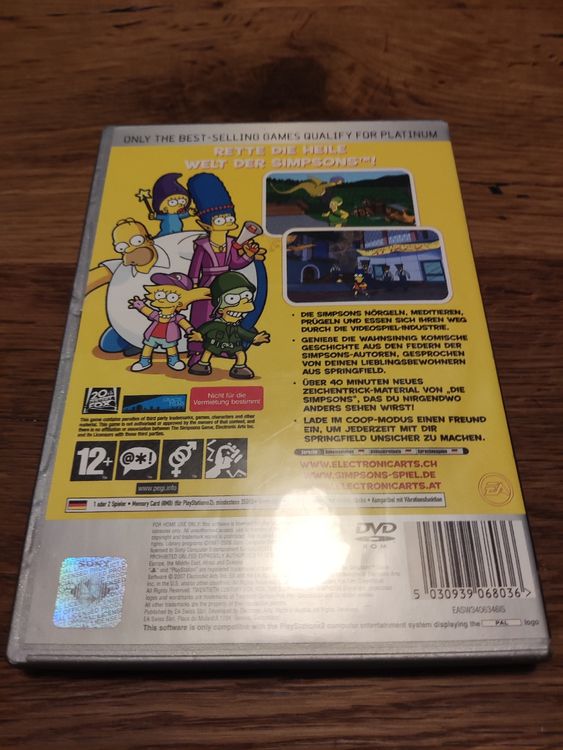 Die Simpsons (PlayStation 2) (Gebraucht) in Oberembrach für CHF 4 – mit ...