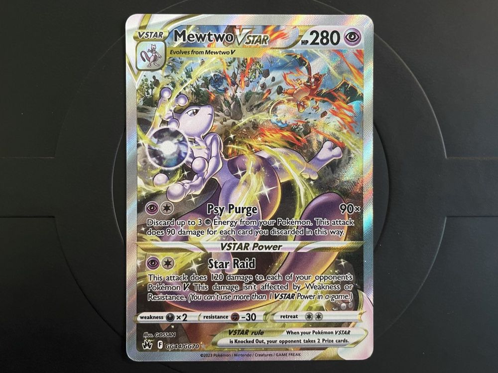 Pokémon Crown Zenith: Mewtwo VSTAR GG44/GG70 NM (EN) (D'occasion) à ...