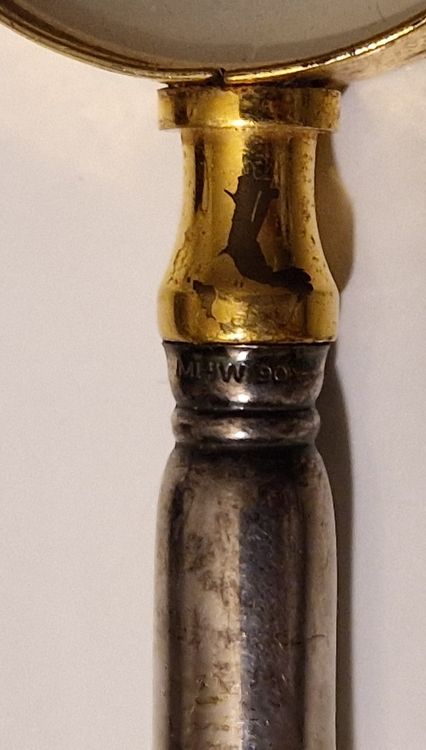 Antike Lupe Punze „MHW 90“ - M.H.Wilkens Abholung/Versand (Gebraucht ...